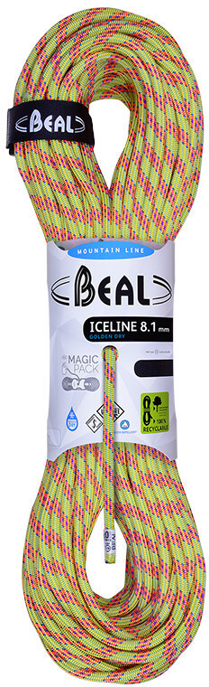 Beal 8,1 ICE LINE UNICORE Golden Dry - Fjallakofinn